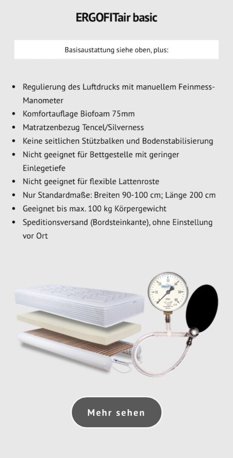 Orthopädische Matratze bei Bandscheibenvorfall, Skoliose und anderen ...